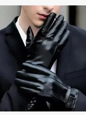 Accessories | Leather Gloves For Menwinter Warm Touch Screen | Poshmark